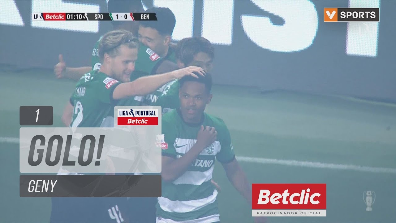 Golo Geny Catamo: Sporting (1)-0 Benfica (Liga 23/24 #28) - YouTube