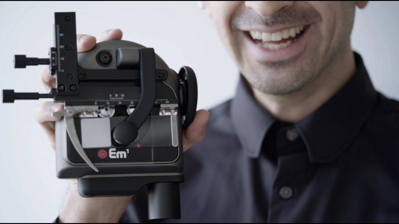 em1 microscope unboxing - YouTube