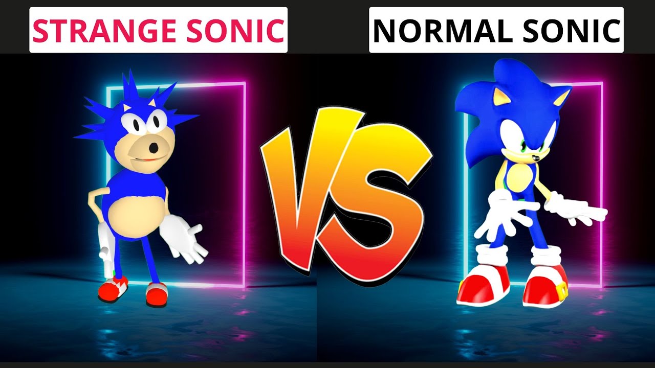 Dance Battle to the phonk | SONIC VS STRANGE SONIC | Sonic Dance Meme ...