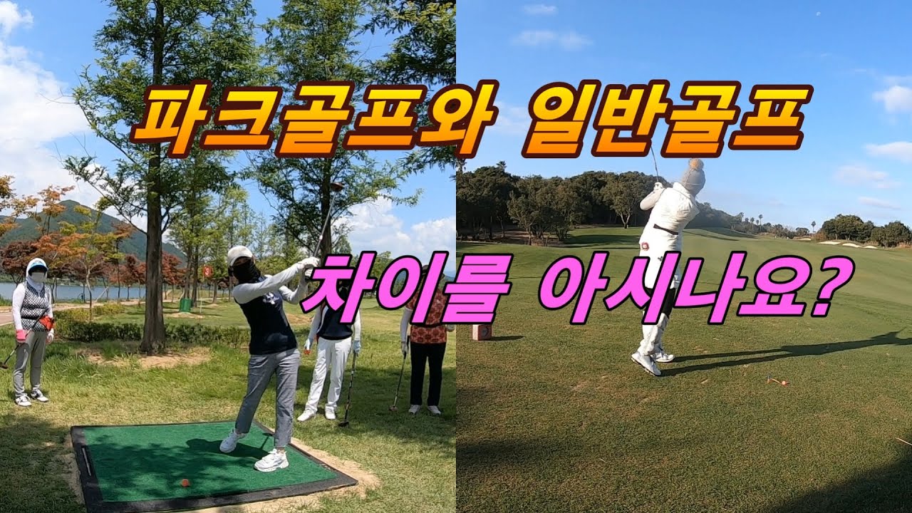 파크골프와 일반골프 차이를 아시나요파크골프 치는법파크골프 동영상 Youtube