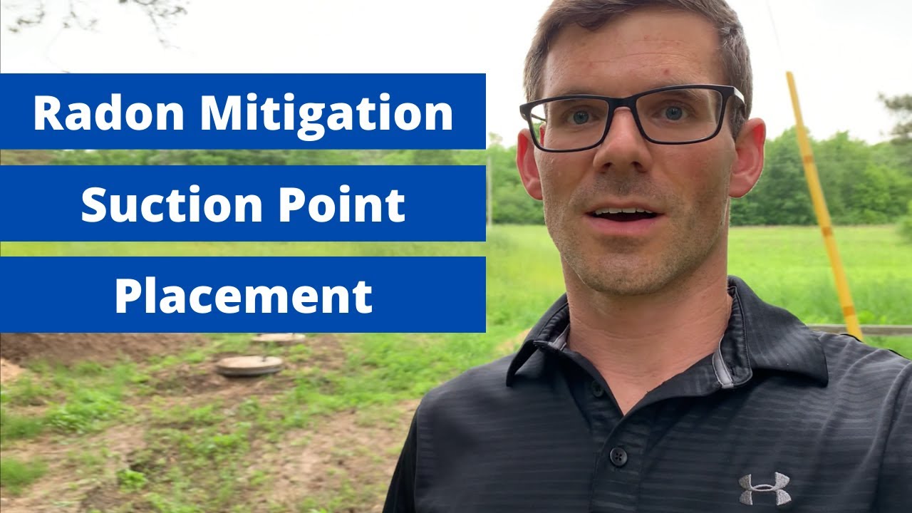Radon Mitigation Suction Point Placement - YouTube