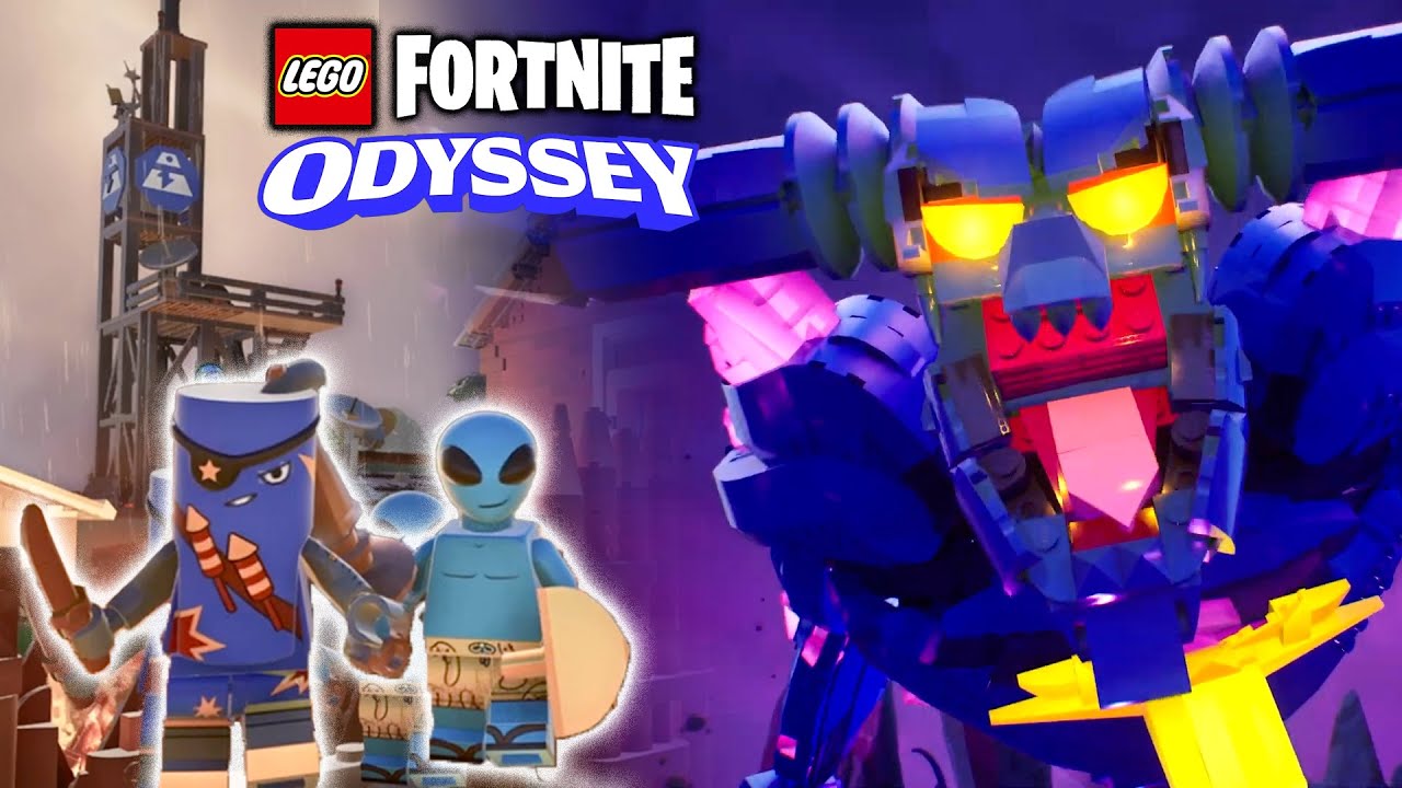 LEGO Fortnite Odyssey! Storm King hunt with @Kaboom_2084 ! Sponsored by ...