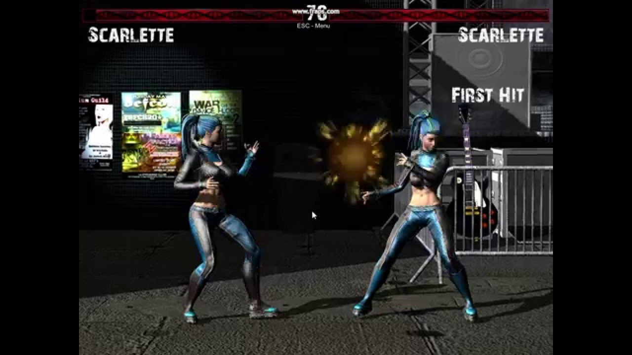UFE (Universal Fighting Engine) Chaos Gene Project Protype 1 - YouTube