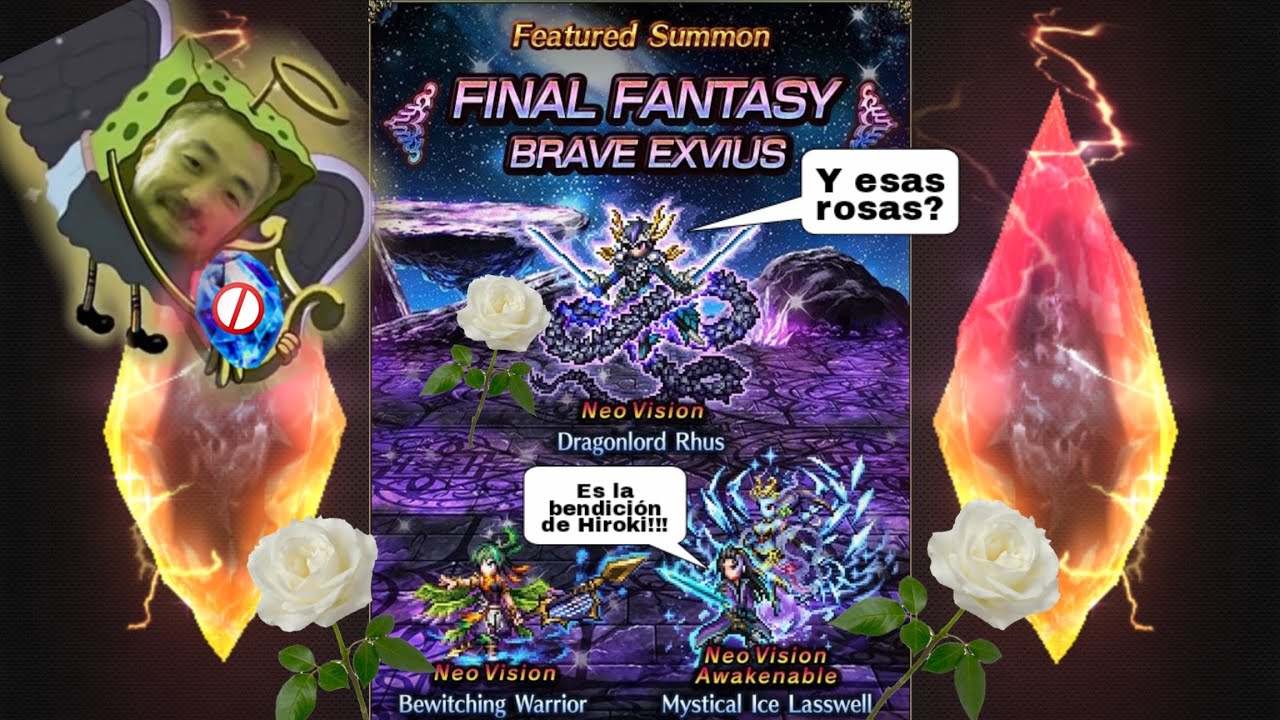 [FFBE] Dragonlord Rhus, Bewitching Warrior Yshe & Lasswell NVA - YouTube