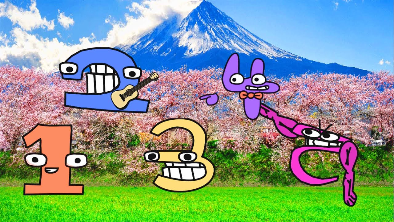 Numberblocks full season Dude's number lore band 1 to 10 - YouTube