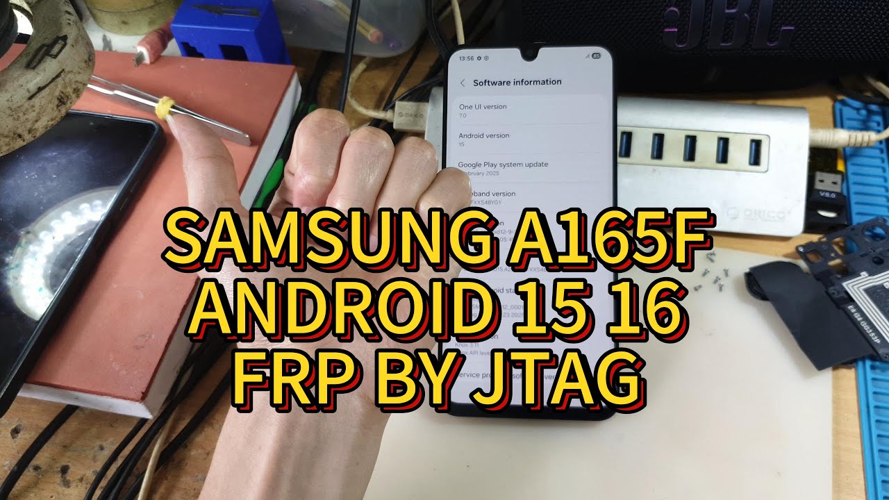 FRP A16 Ultra (SM-A165F) Android 15 16 by Jtag UFS ISP Pinout 2025 ...