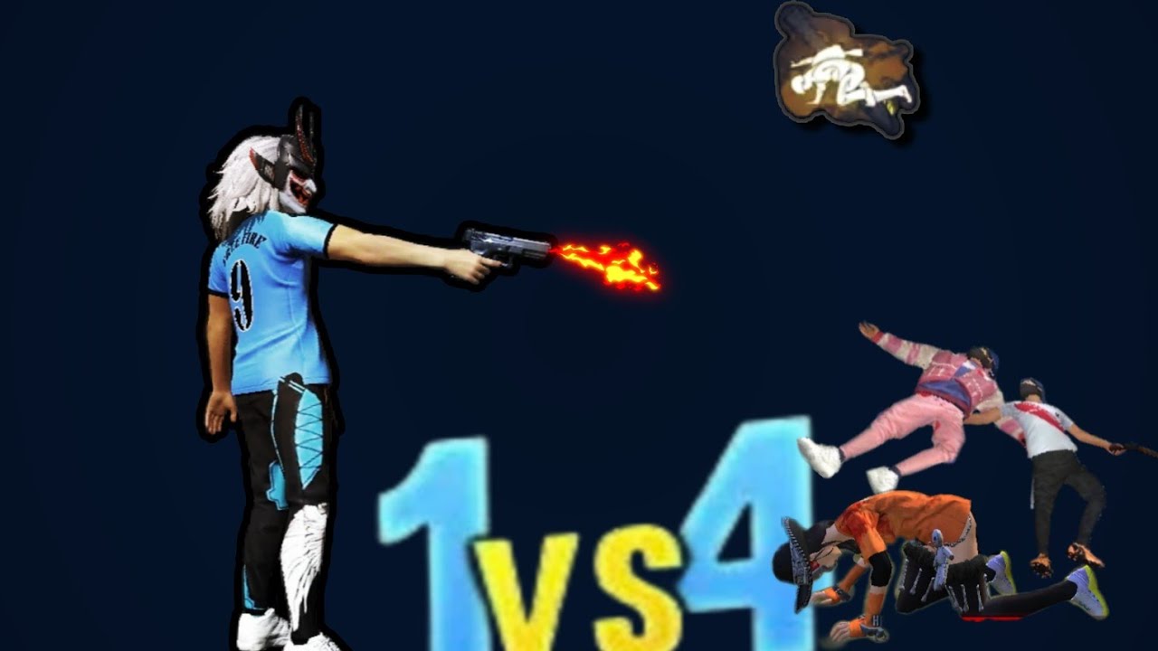 1vs 4 with m10 (memes) 😂😂 - YouTube