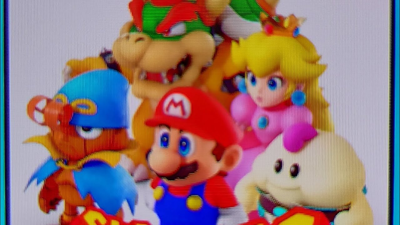 Super Mario RPG: Level up dances and Special attack (Mario, Bowser ...