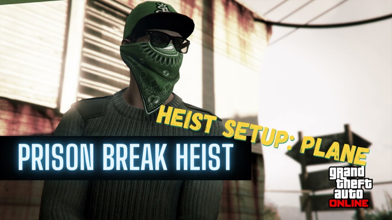 GTA Online: Prison Break Heist Setup | Plane - YouTube