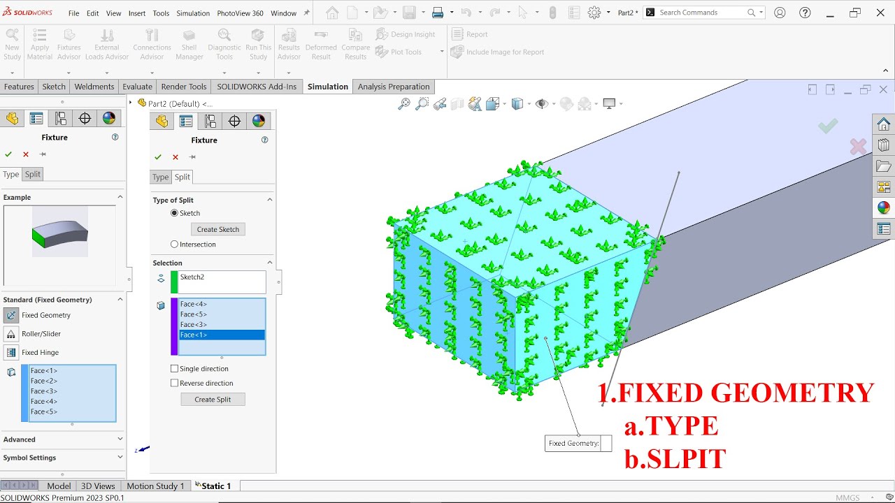 SolidWorks Simulation Fixture Advisor 1 Fixed Geometry Split Line YouTube solidworks-simulation-fixture-advisor-1-fixed-geometry-split-line-youtube