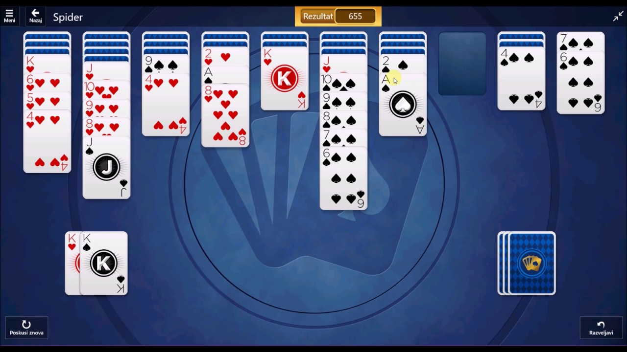Microsoft Solitaire Collection - Spider November 12 2016 - YouTube