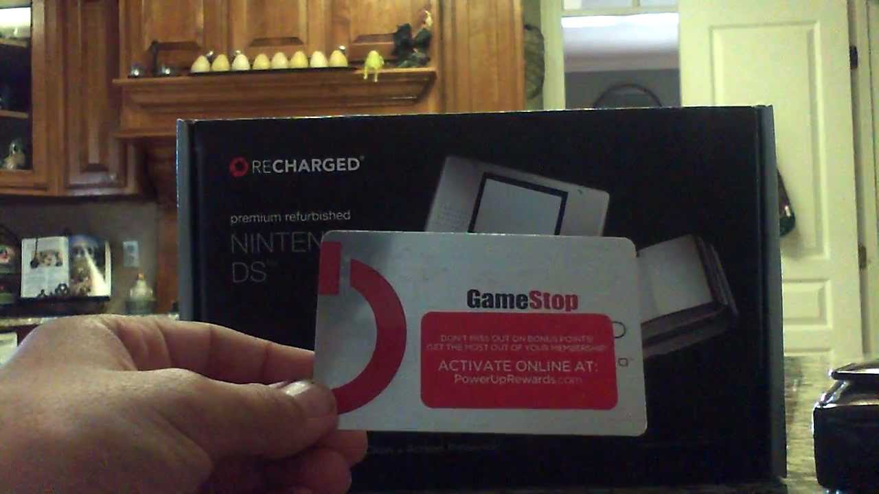 Gamestop Ds original Unboxing - YouTube