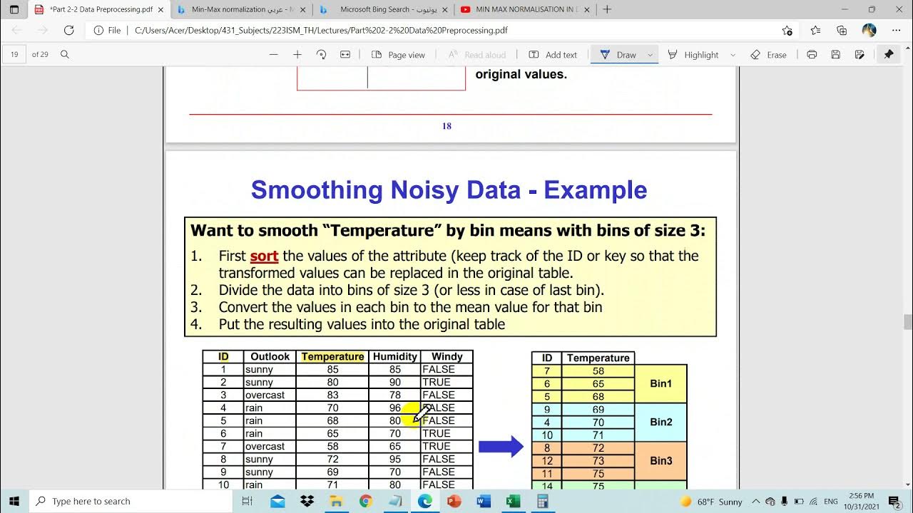 Part2 2 Smoothing Noisy Data - YouTube