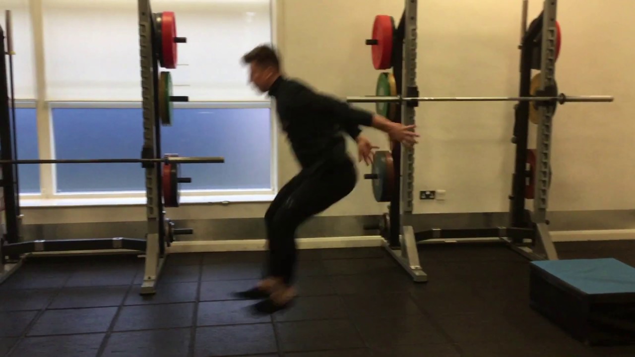 Horizontal Drop Jump - YouTube