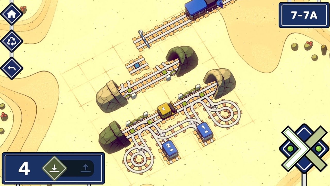 Train Track Maze - Classic Make Puzzle Game - Android Gameplay #1508 ...