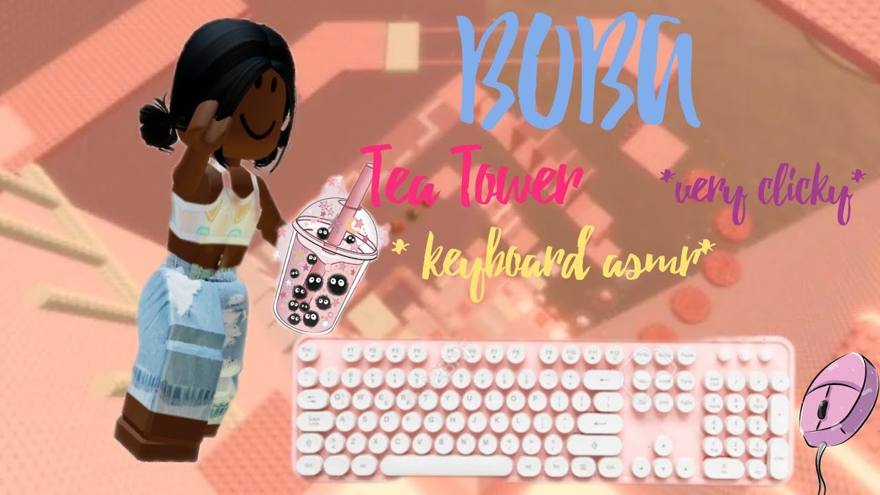 Boba Tea Tower *keyboard asmr* - YouTube