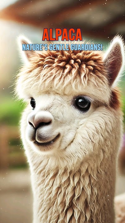 Alpacas: Nature’s Gentle Guardians! #alpaca #facts #animals #wildlife ...