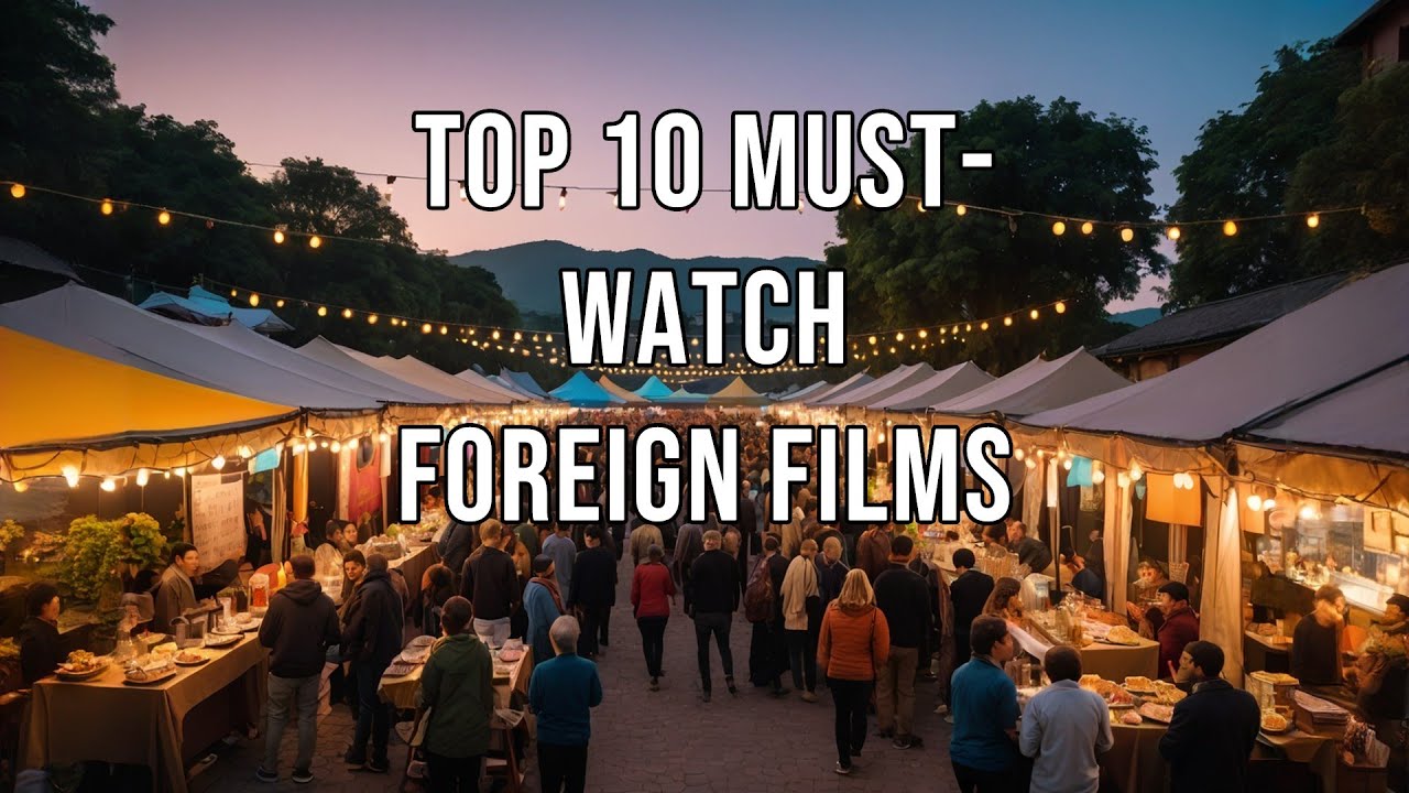 Top 10 Must Watch Foreign Films - YouTube