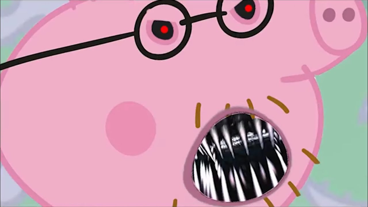 FIVE NIGHTS AT PEPPA PIG’S - All Jump Scares And Funny Scary Moments ...