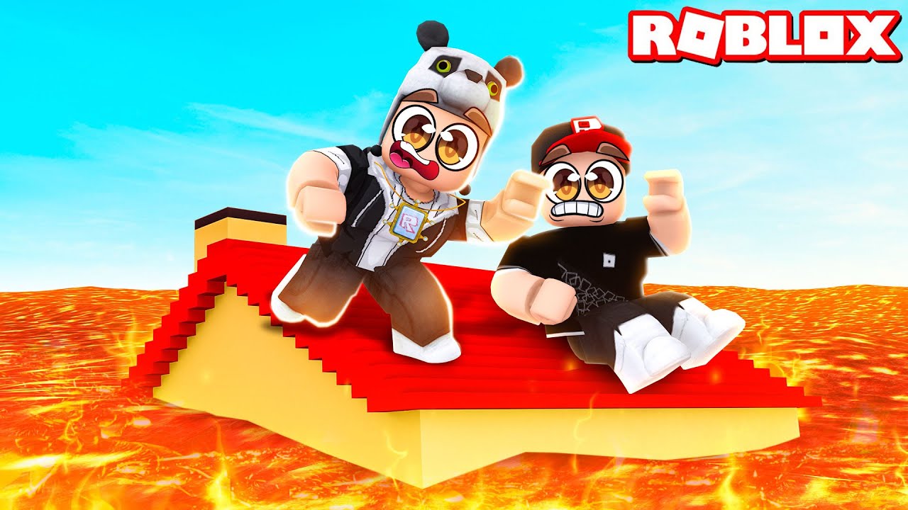 Zemin Lav Oyunu! Yüksek Yerlere Çıktık - Roblox The Floor Is LAVA!🔥 ...