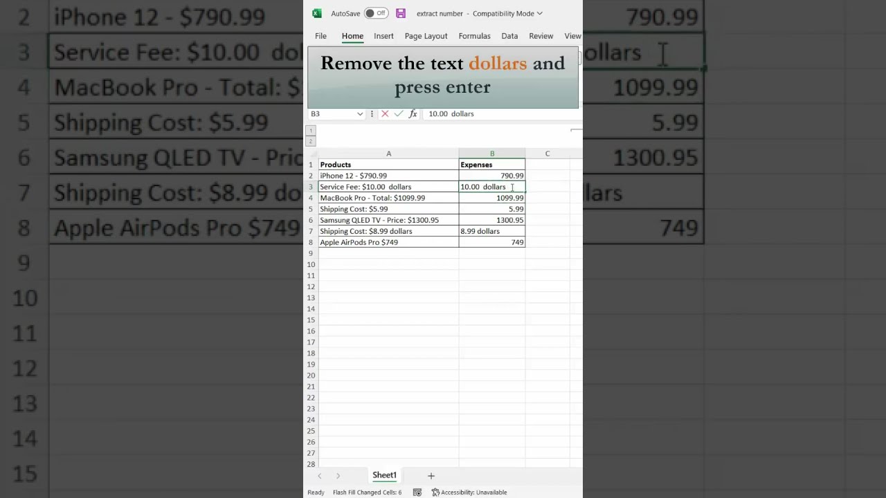 Excel Tips How To Extract Numbers From Text YouTube Excel Tips How To Extract Numbers From Text YouTube