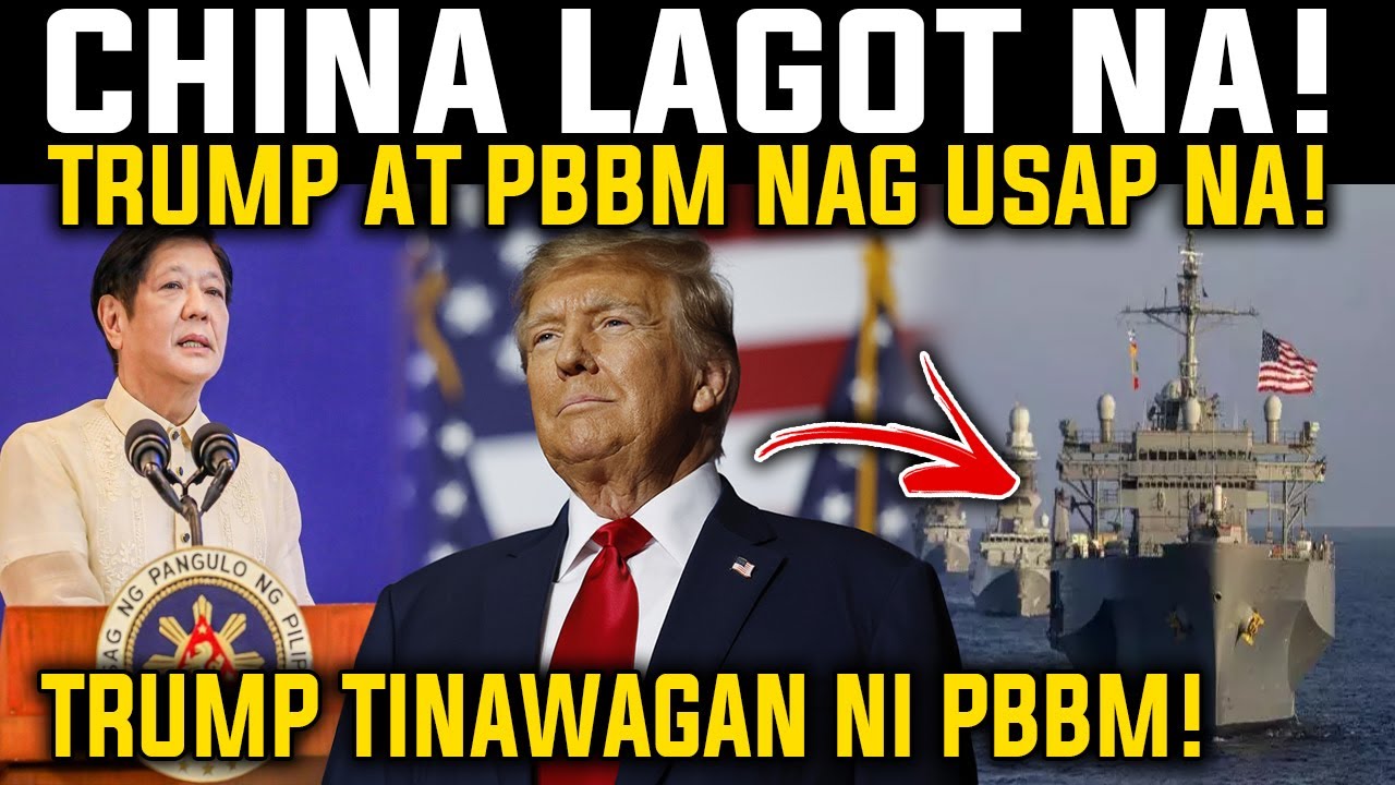 PRES MARCOS AT US PRES TRUMP NAG USAP NA! WPS AT CHINA PINAG USAPAN ...