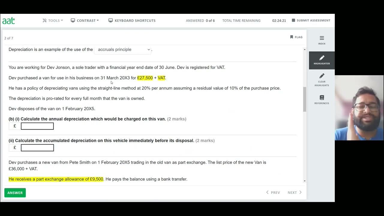 FAPS Practice Assessment 1 Feedback Part 1/2 - AAT AQ2022 - YouTube