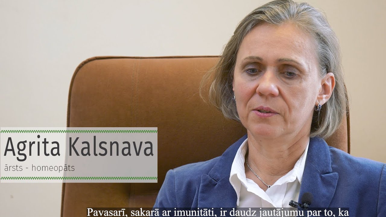 Agrita Kalsnava - zaļo augu pielietojumu organisma attīrīšanā - YouTube