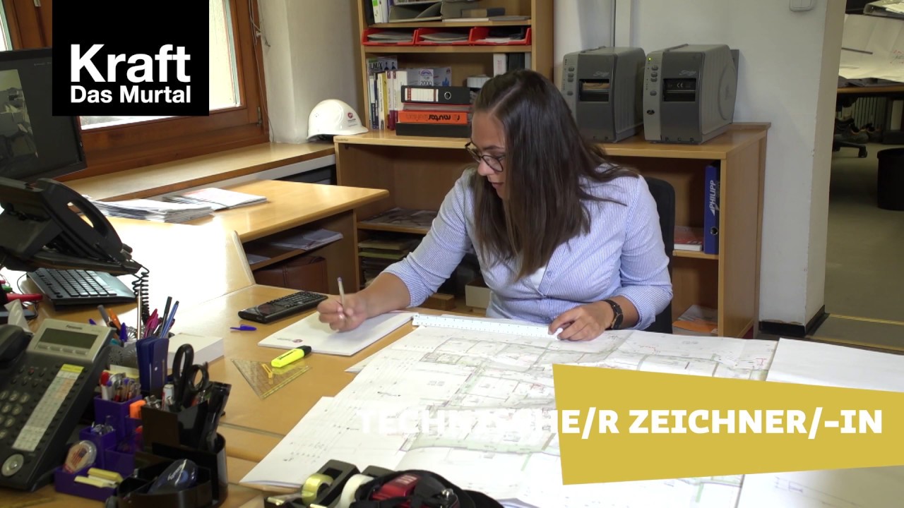 LEHRE: Technischer Zeichner bzw. technische Zeichnerin - YouTube