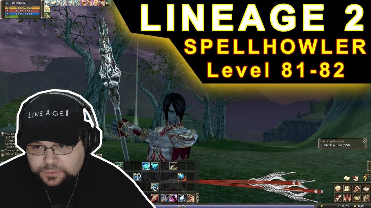 Lineage 2 - Dragon Valley Quest (Spellhowler Gameplay 81-82) Upando L2 ...