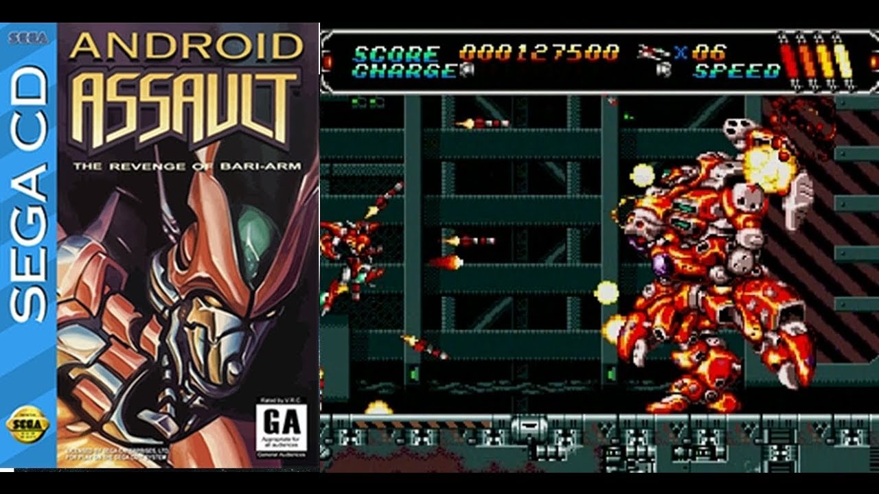 (Sega CD) Android Assault - YouTube