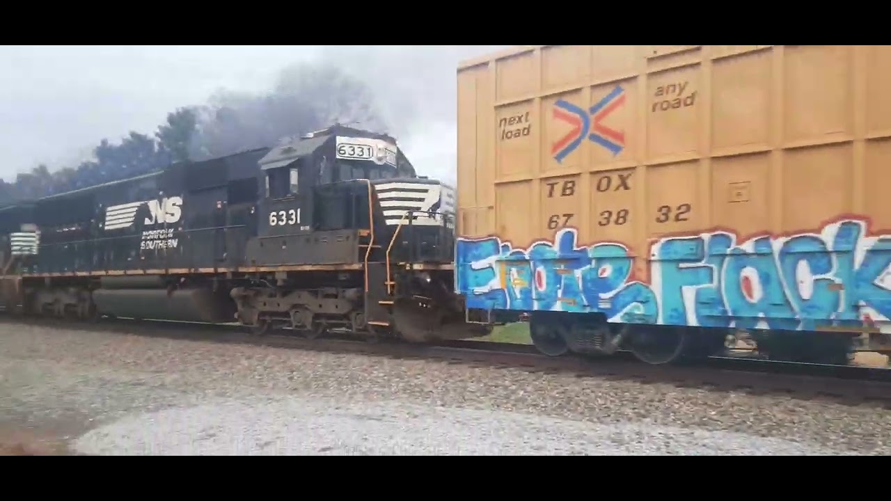 NS P72 NB with NS 7120 GP60 and NS 6331 SD40E - YouTube
