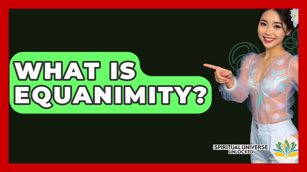 What Is Equanimity? - Spiritual Universe Unlocked - YouTube
