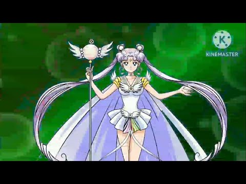 Sailor Cosmos fanmade attack - Ultimate Eternity Breathing Space (FLASH ...