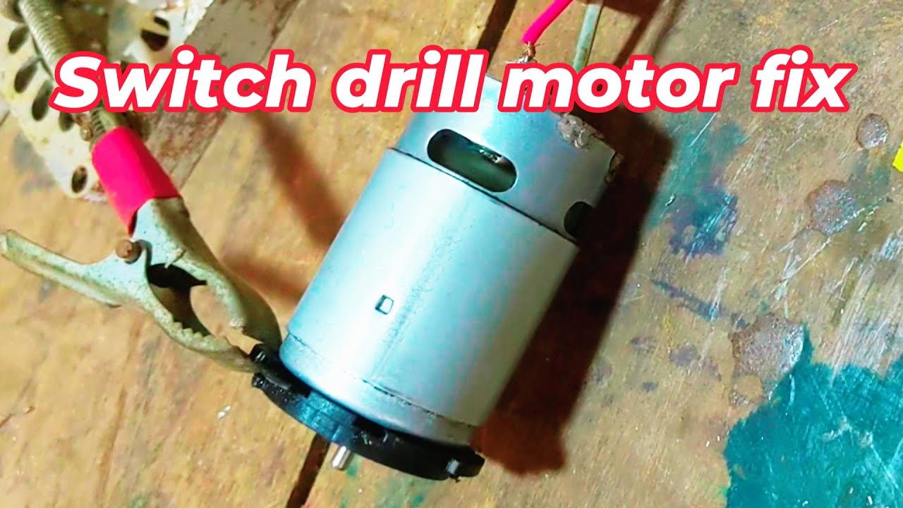 Step-by-Step Guide: Repairing a Faulty Drill motor Screwdriver Switch ...
