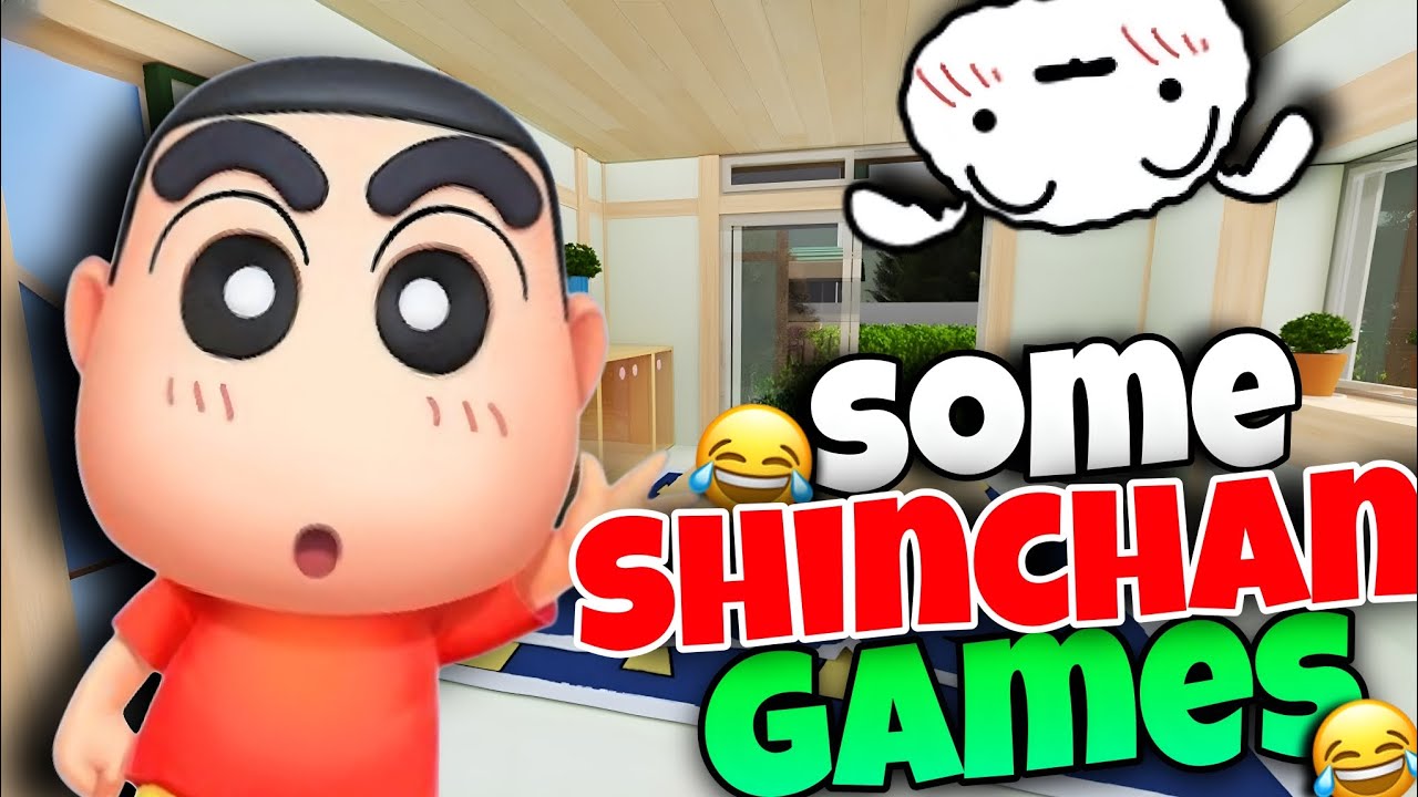 FUNNIEST SINCHAN GAMES EVER 😂 / Yes gaming - YouTube