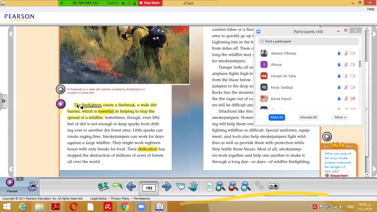 Reading Street Grade 4 ( Smoke-jumpers) By/ Osama Hussain - YouTube