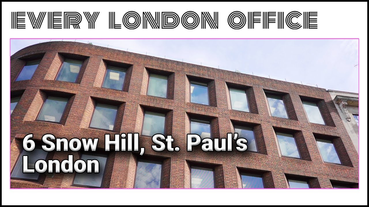 6 Snow Hill, St. Paul's, London EC1A 2AY #EveryLondonOffice # ...