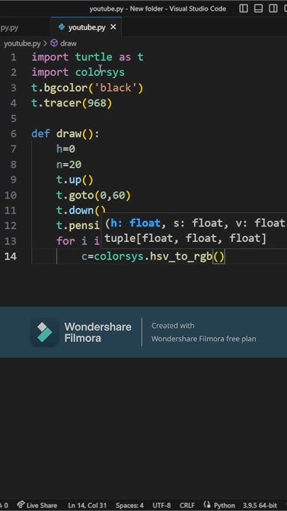 Python Turtle Graphic Design π’ Coding Status ππ Shorts Programming Turtle Python Coding