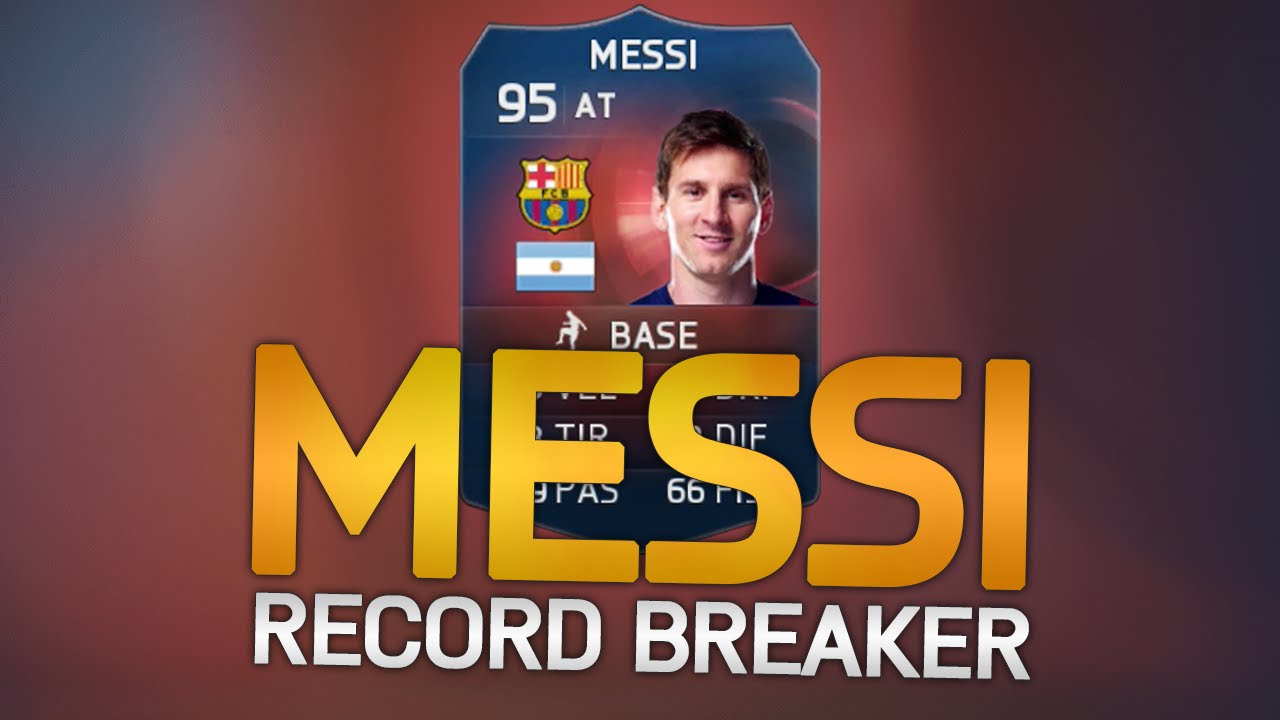FIFA 15 | PROVIAMO MESSI RECORD BREAKER - YouTube