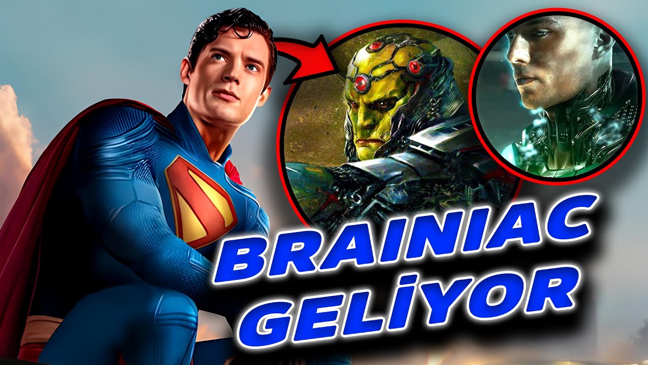 Yeni Superman Filmi Resmen Duyuruldu! BRAINIAC Geliyor, Batman Nerede ...