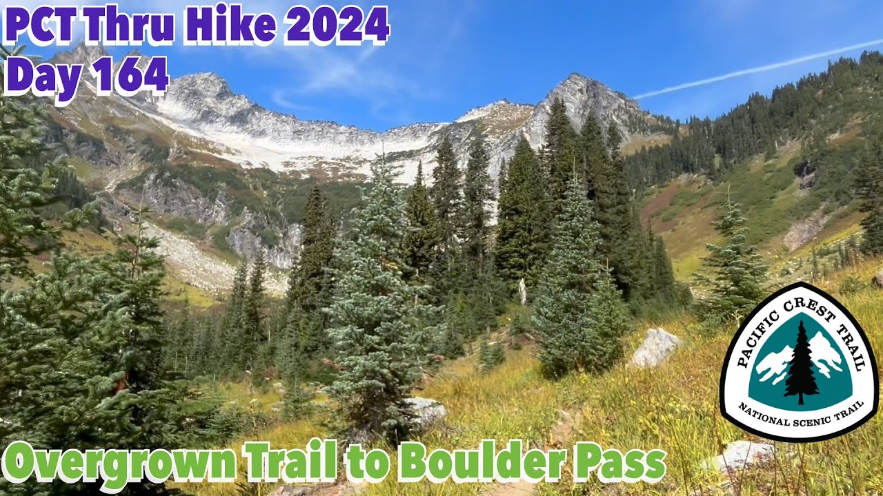 Day 164 | PCT Reroute Day 2 Boulder Pass | Pacific Crest Trail 2024 Thru-Hike - YouTube