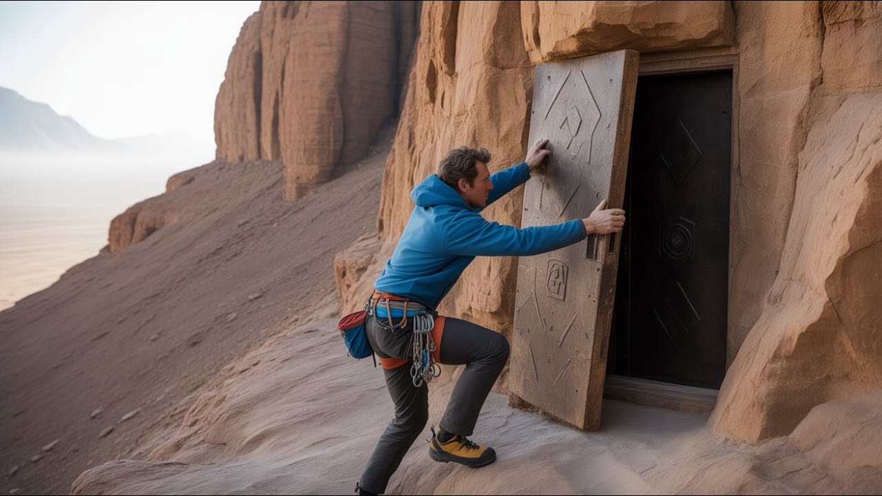 Climber Found a Hidden Door in the Cliff, What’s Behind It Is ...