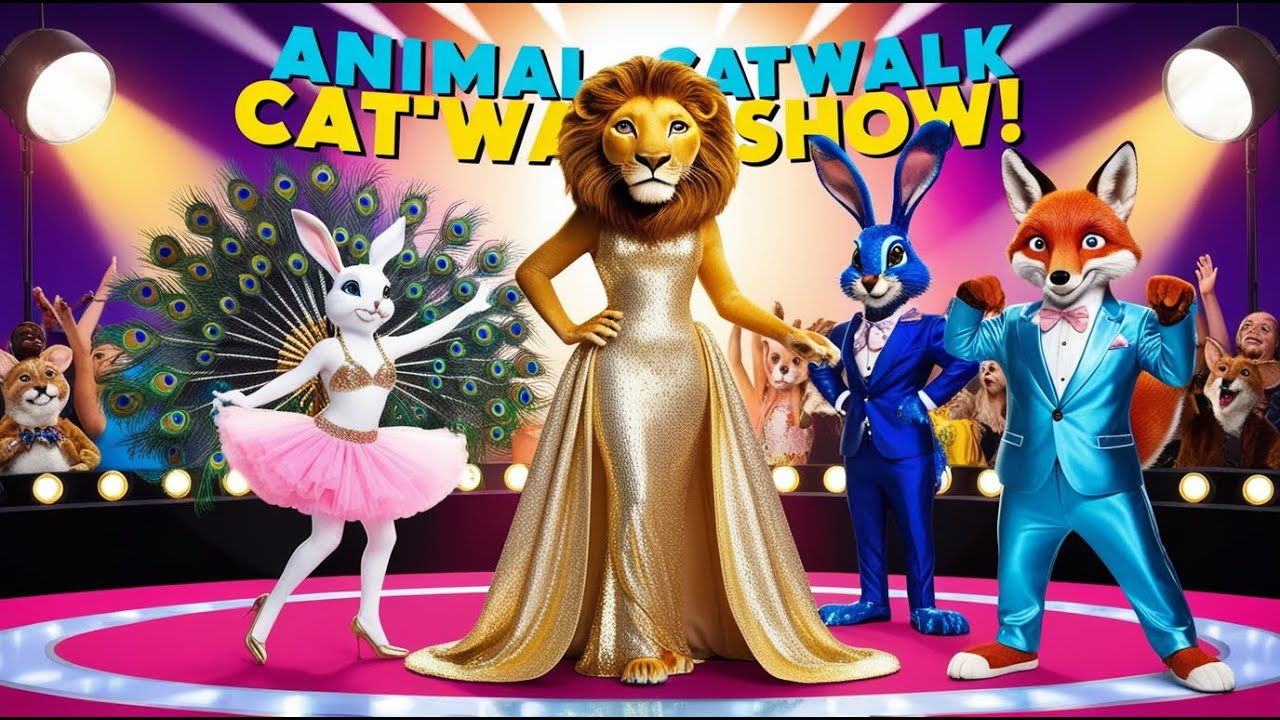 "The Fabulous Animal Catwalk Show Fun Kids Fashion Adventure!"| Nursery ...