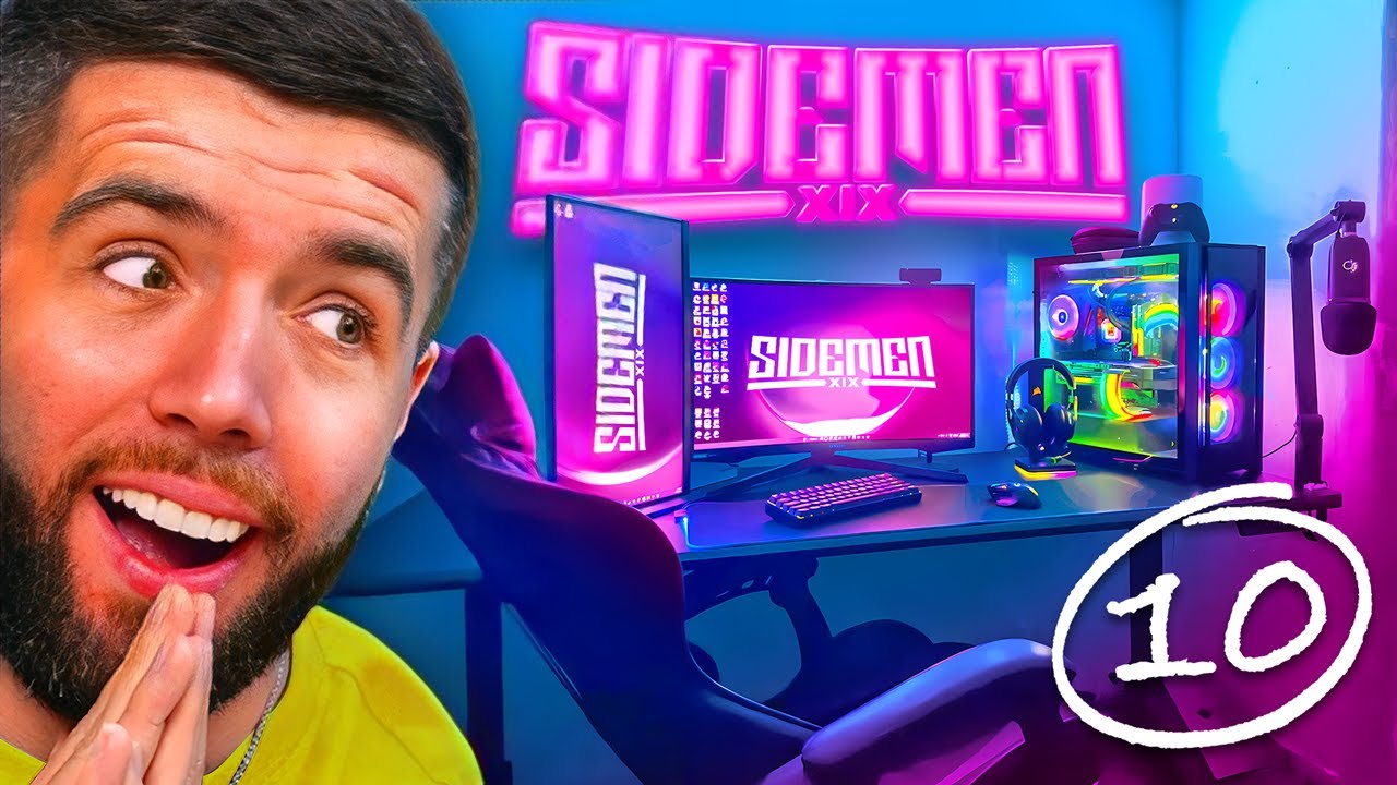 SIDEMEN BRUTALLY RATE FAN SETUPS! - YouTube