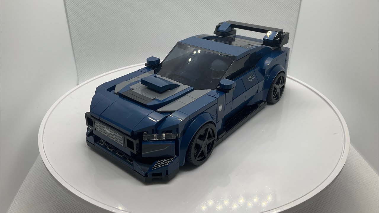 Lego Custom Ford Mustang Dark Horse - YouTube