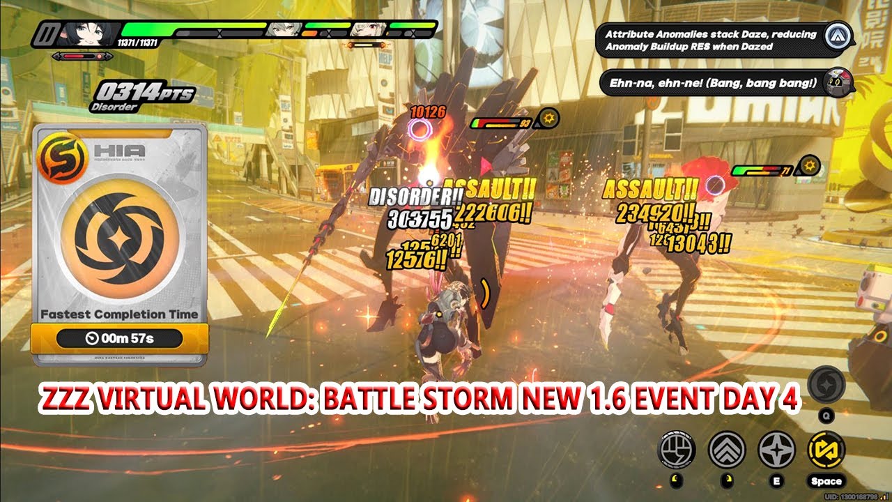 ZZZ Virtual World: Battle Storm New 1.6 Event Day 4 - Burnice & Jane ...