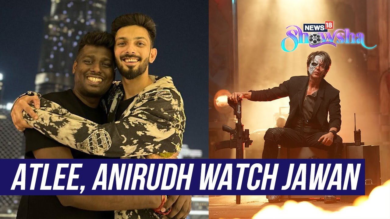 Jawan Director Atlee, Music Composer Anirudh Ravichander Arrive At ...