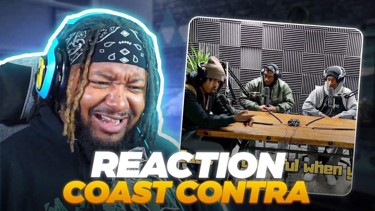 OMG! FIRST REACTION TO COAST CONTRA - NEVER FREESTYLE - YouTube
