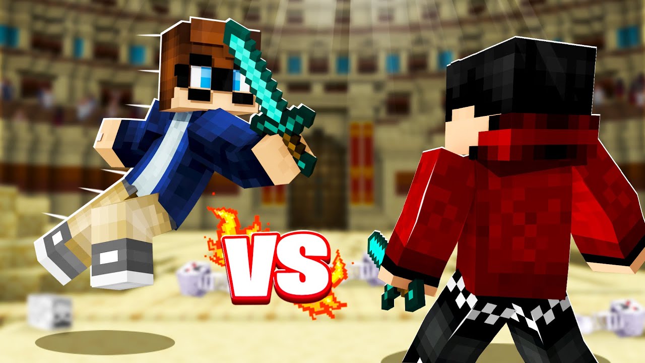 FIGHTING RAGEELIXIR IN MINECRAFT!! - YouTube